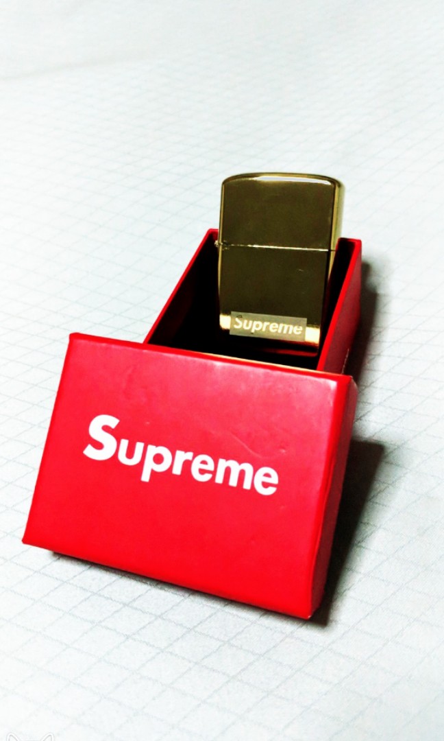 Supreme Zippo Lighter, Everything Else on Carousell