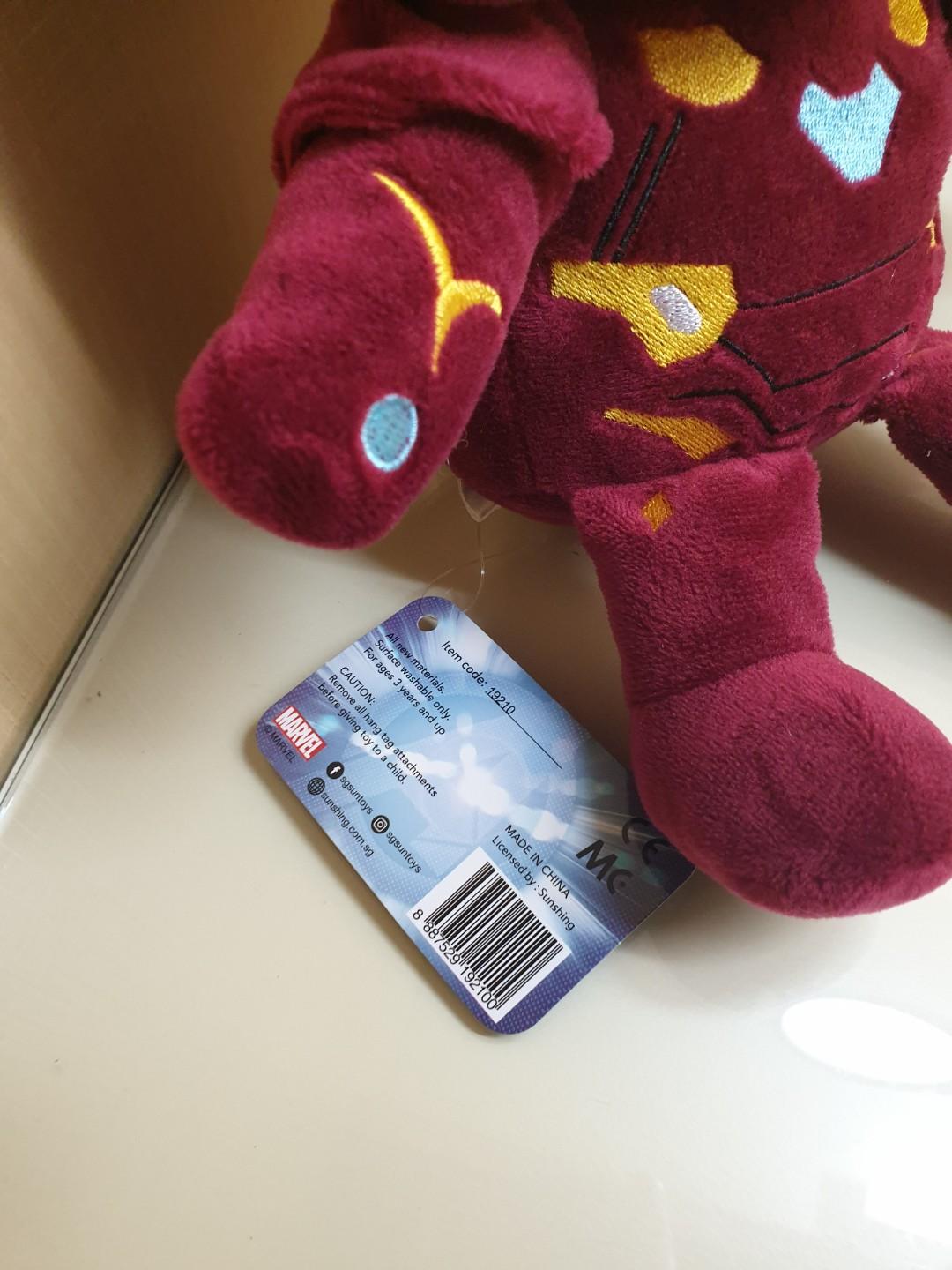 Timezone blue card + ironman avengers plush, Video Gaming, Gaming ...