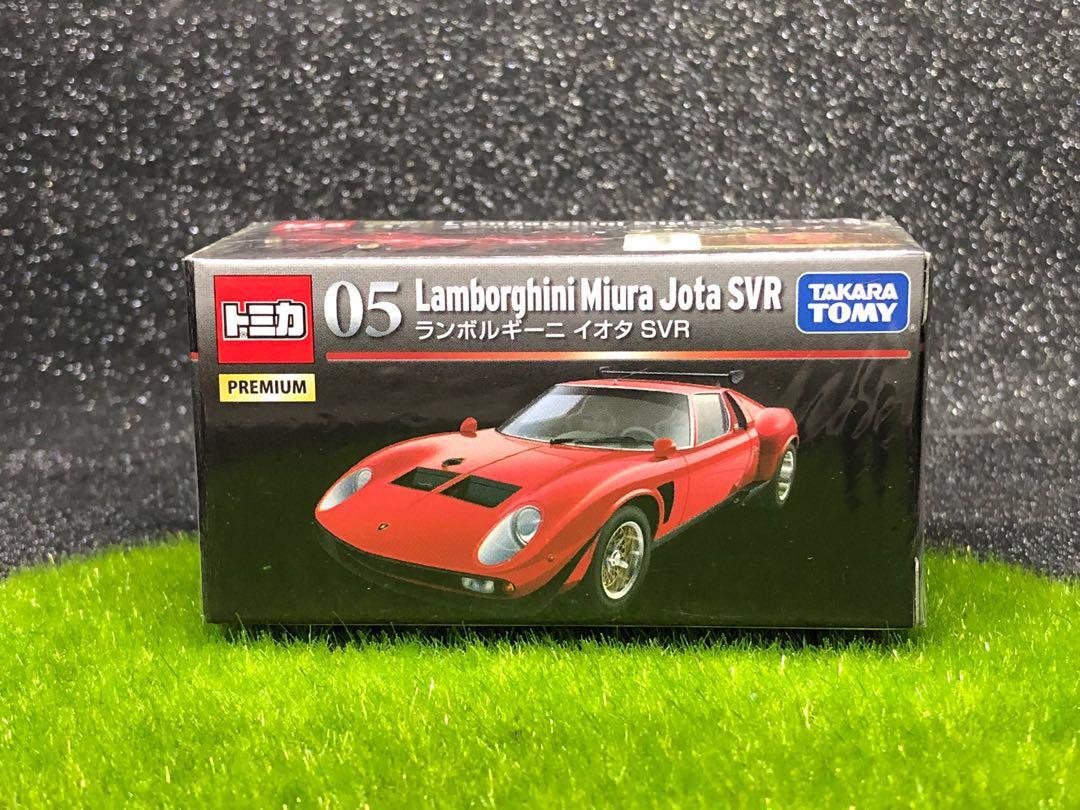 Tomica Premium #9 Lamborghini Miura Jota SVR, Hobbies & Toys, Toys & Games on Carousell