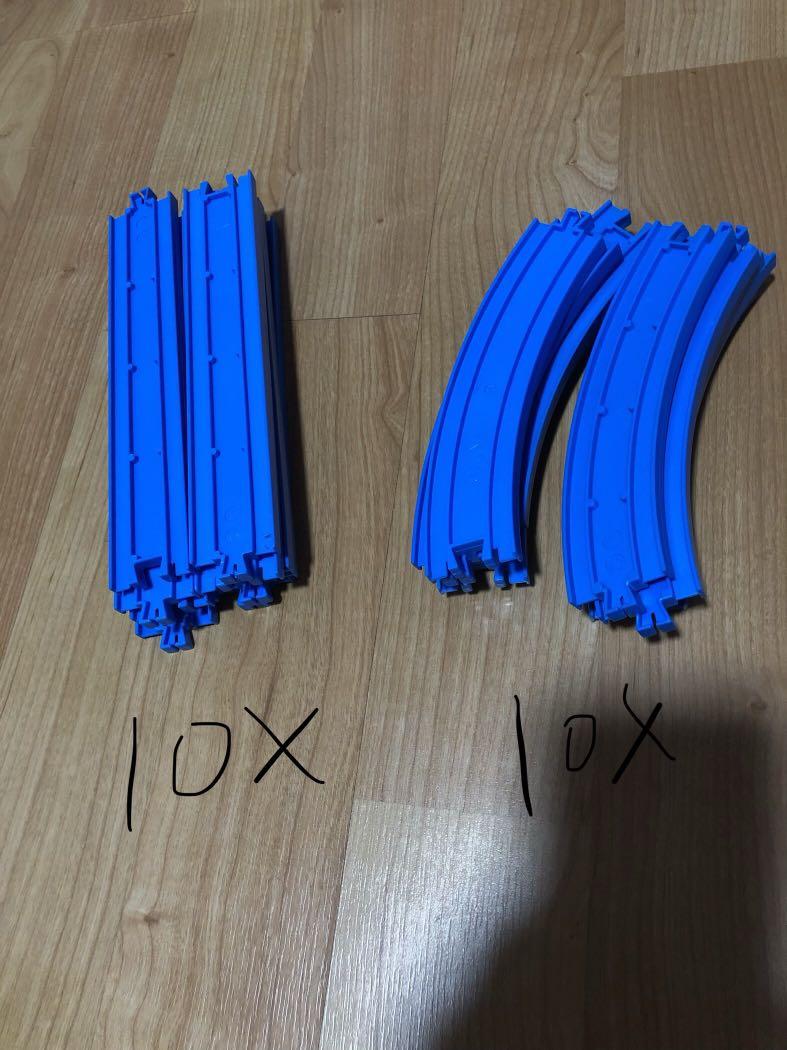 Tomy tracks 10 straight, 10 curve, Hobbies & Toys, Toys & Games on ...