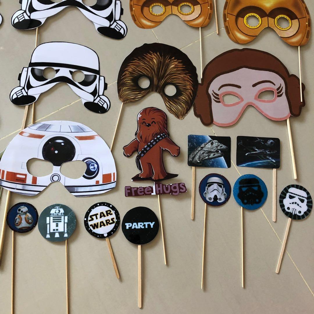 $25 Star Wars photo booth prop for star war birthday party theme ...