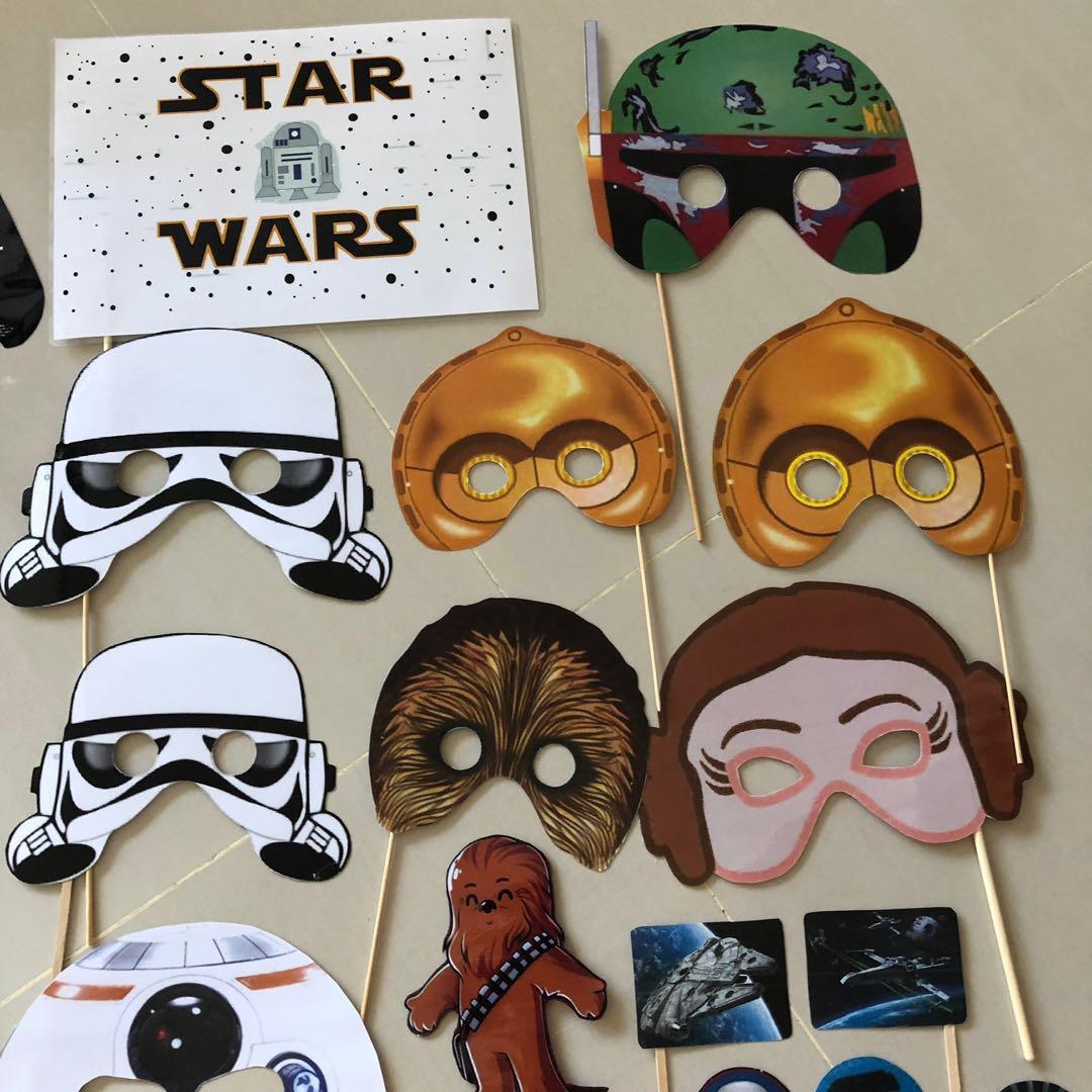 $25 Star Wars photo booth prop for star war birthday party theme ...