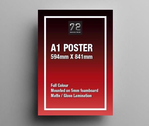 A1 Foamboard Poster, Furniture & Home Living, Home Decor, Frames ...