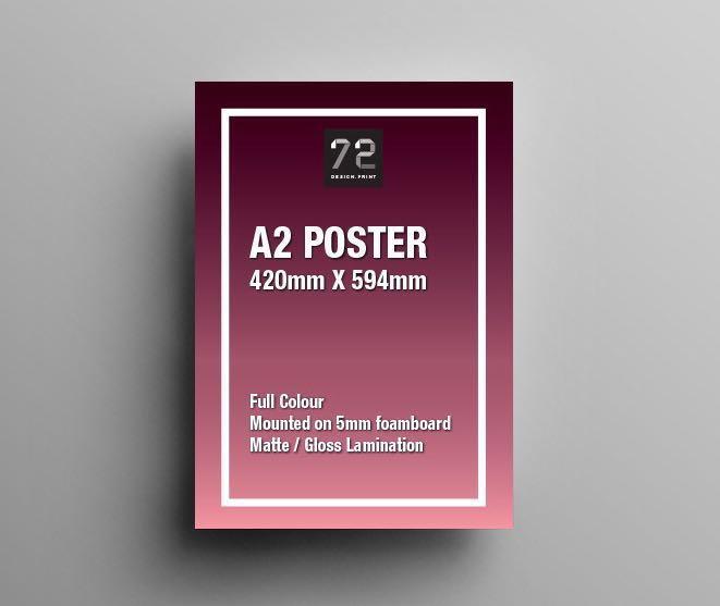 A2 Foamboard Poster, Furniture & Home Living, Home Decor, Frames ...
