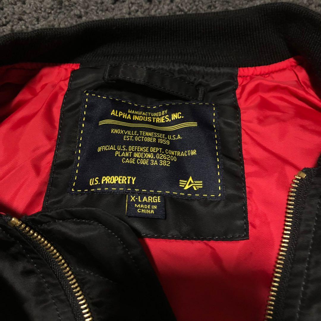 Alpha Industries L-2B Apollo Flight Jacket, Women's Fashion, Coats ...