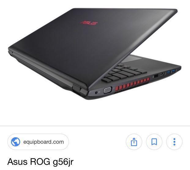 ASUS High Performance Laptop ROG G56JR.201, Computers & Tech, Laptops ...