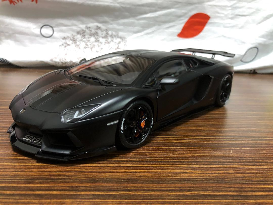 Autoart 1/18 Aventador Lp700 Matt Black (with DMC kit) *LOWERED PRICE ...