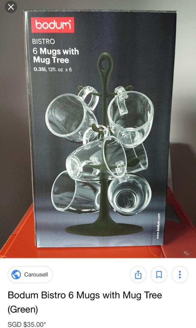 Bodum glass tree, Furniture & Home Living, Kitchenware & Tableware ...