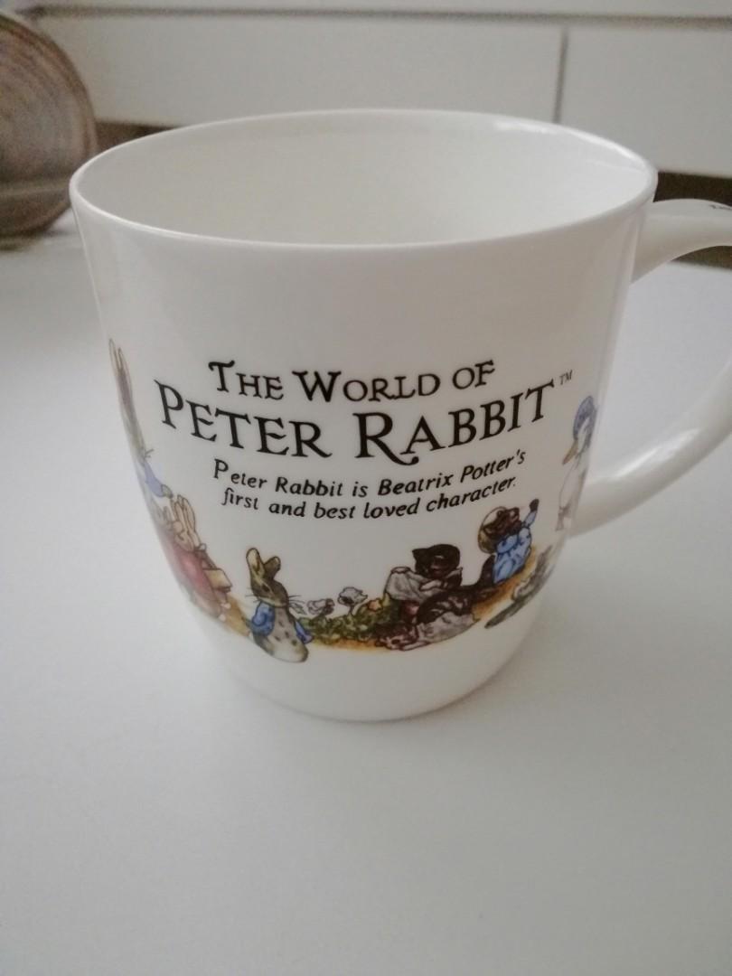 Brand new Peter Rabbit fine bone cup, Everything Else on Carousell