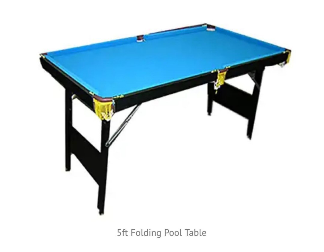 Brand New Pool Table 5 Feet, Furniture & Home Living, Furniture, Tables ...