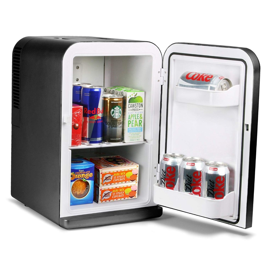 ChillMate Mini Fridge / Thermoelectric Cooler/Warmer - 15L (Black), TV ...
