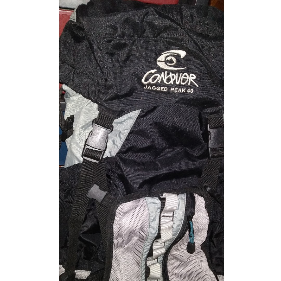 CONQUER JAGGED PEAK 40 HIKING BAG, Sports Equipment, Other Sports ...