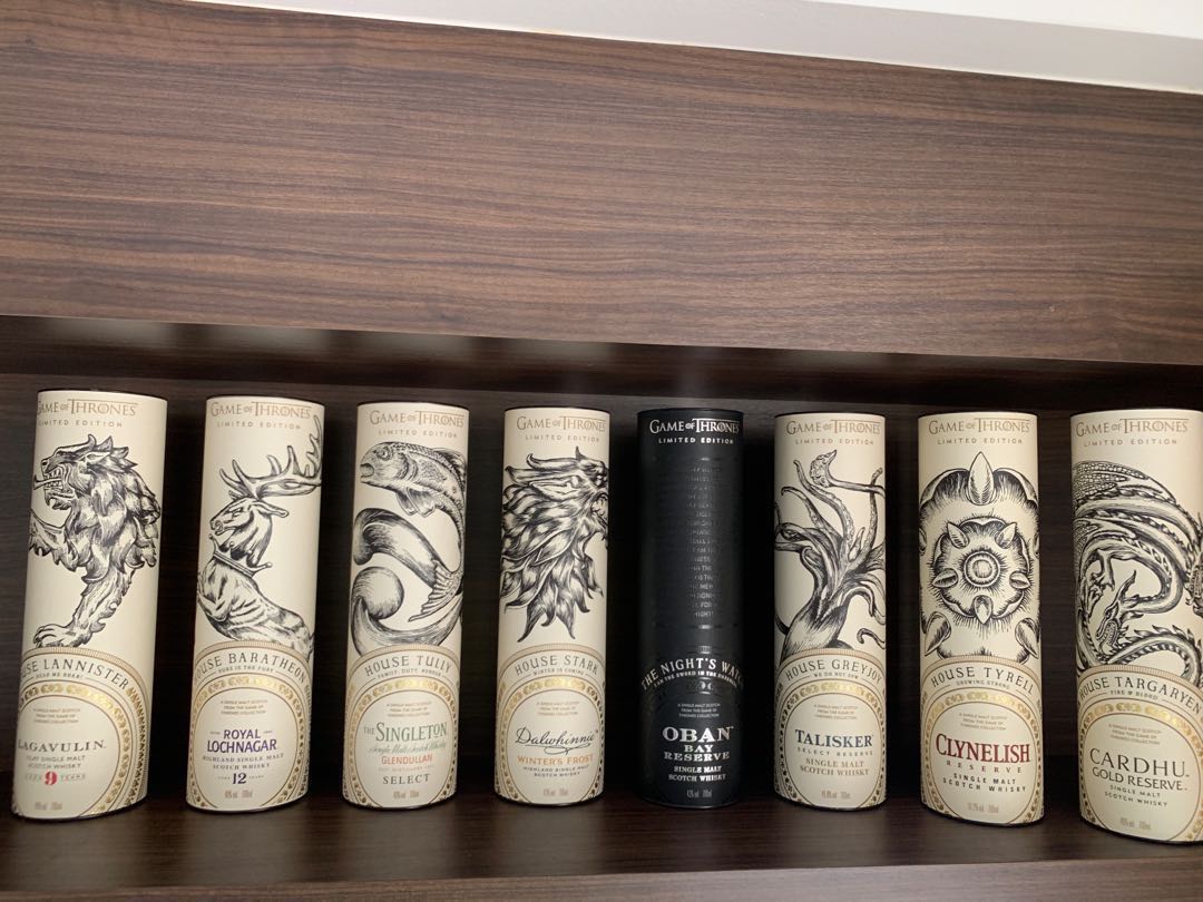 Game of Thrones Whiskey set, Food & Drinks, Alcoholic Beverages on ...