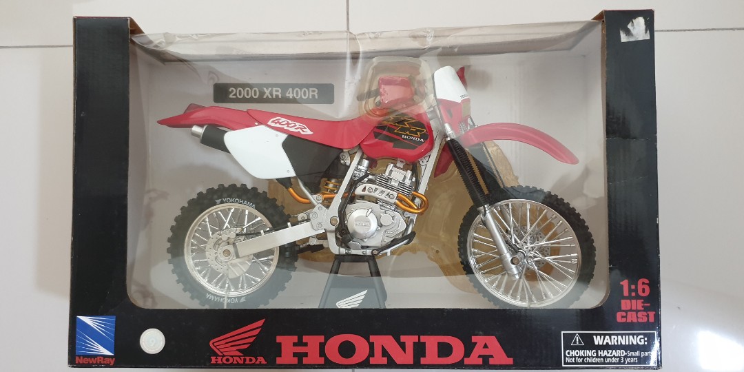 Honda XR 400R 1:6 diecast, Hobbies & Toys, Memorabilia & Collectibles ...