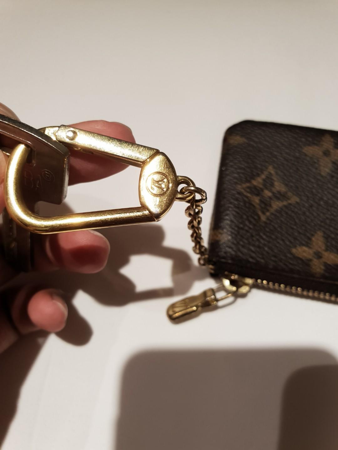 LV Louis Vuitton Key Cles in Monogram, Luxury, Bags & Wallets on Carousell
