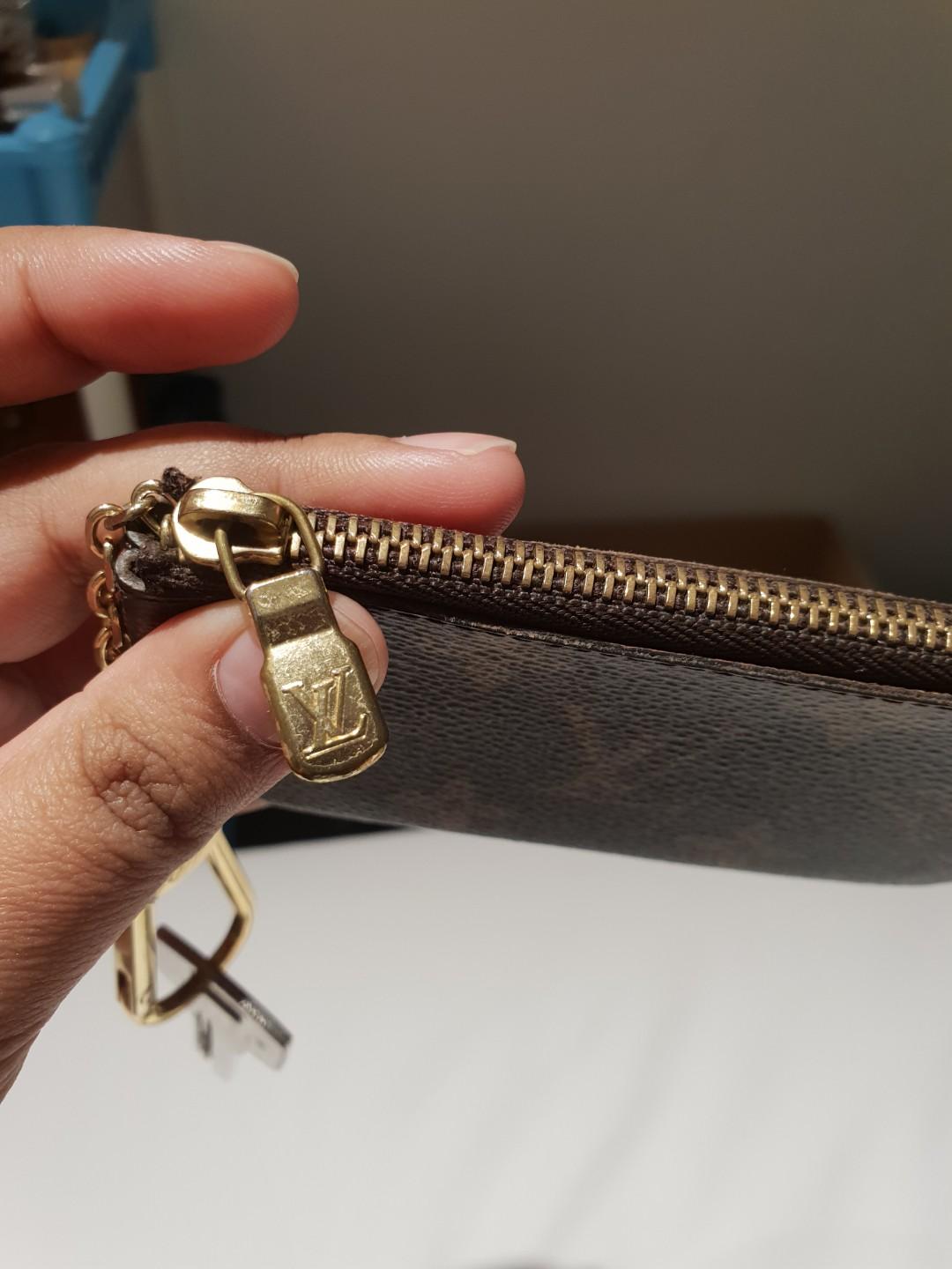 LV Louis Vuitton Key Cles in Monogram, Luxury, Bags & Wallets on Carousell