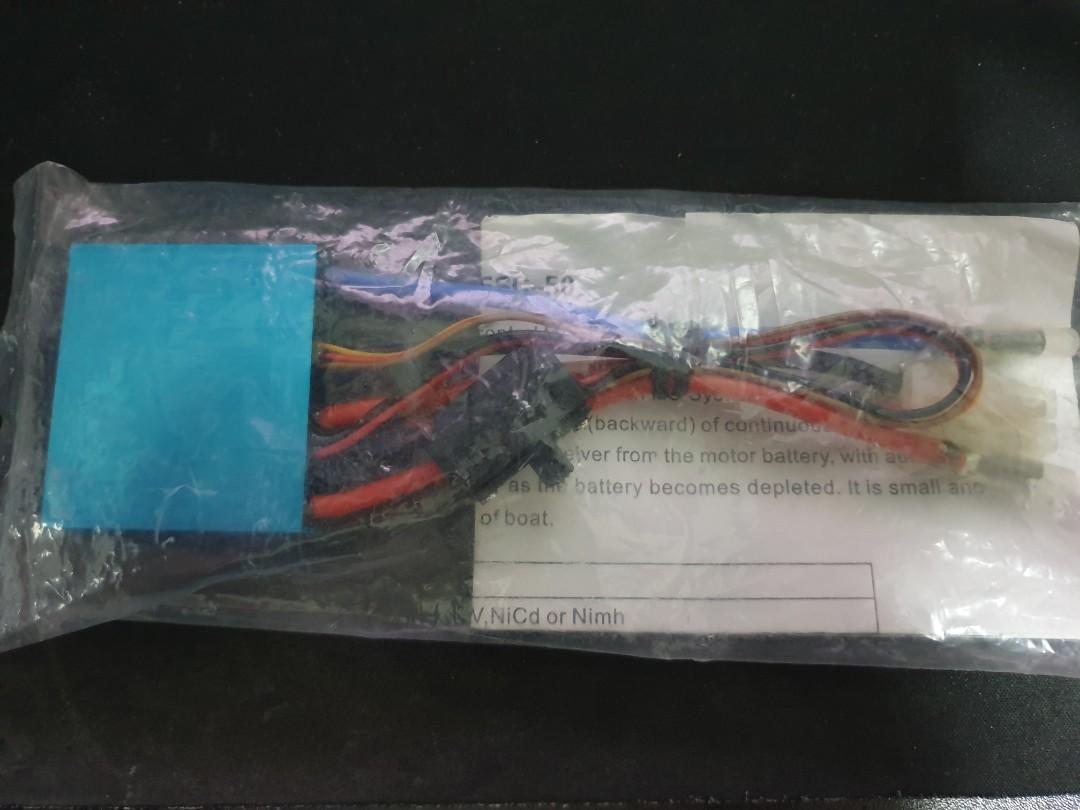 Marine ESC 50a (HM-50), Hobbies & Toys, Toys & Games on Carousell