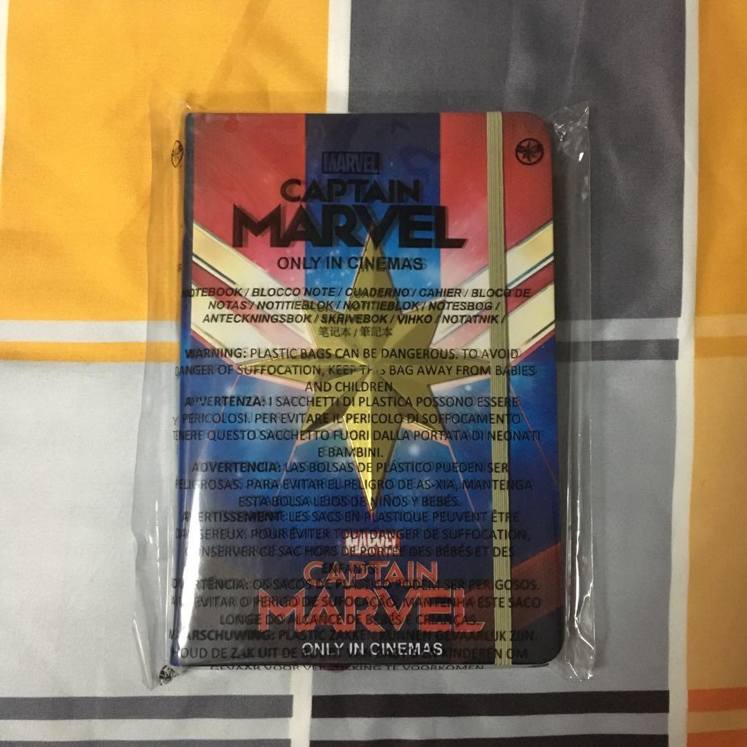 Marvel Studios: Captain Marvel (Notebook), Hobbies & Toys, Stationery ...