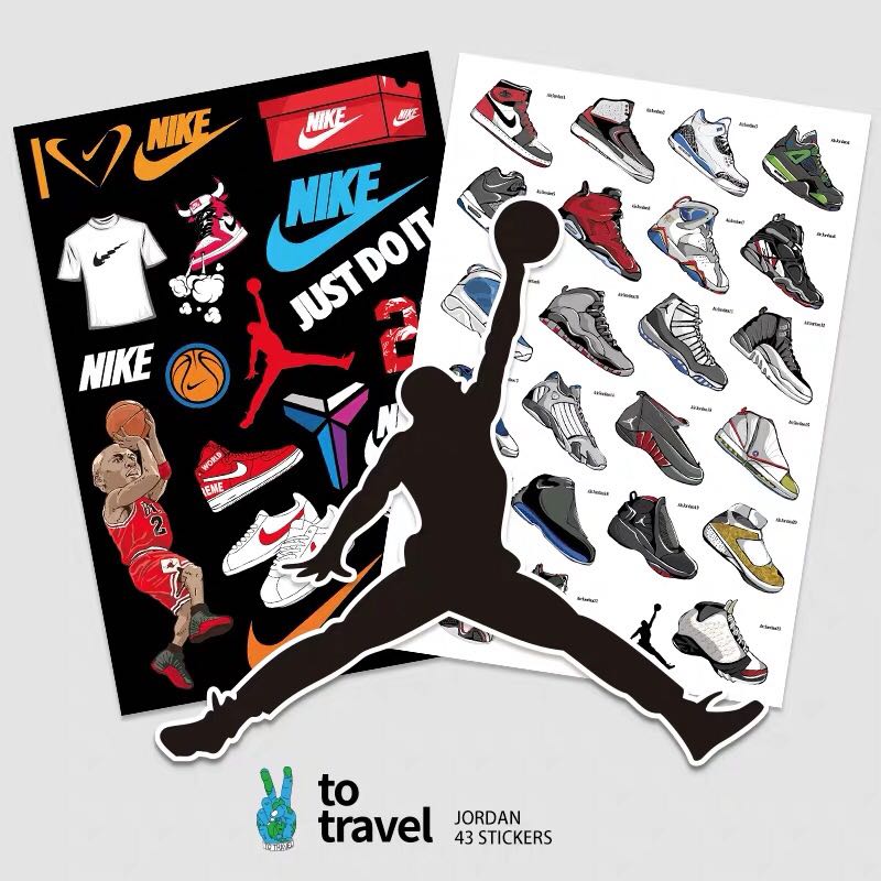 NIKE stickers, Hobbies & Toys, Stationery & Craft, Art & Prints on ...