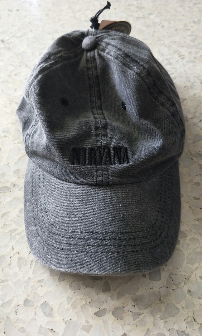 Nirvana Cap, Women's Fashion, Watches & Accessories, Hats & Beanies on ...