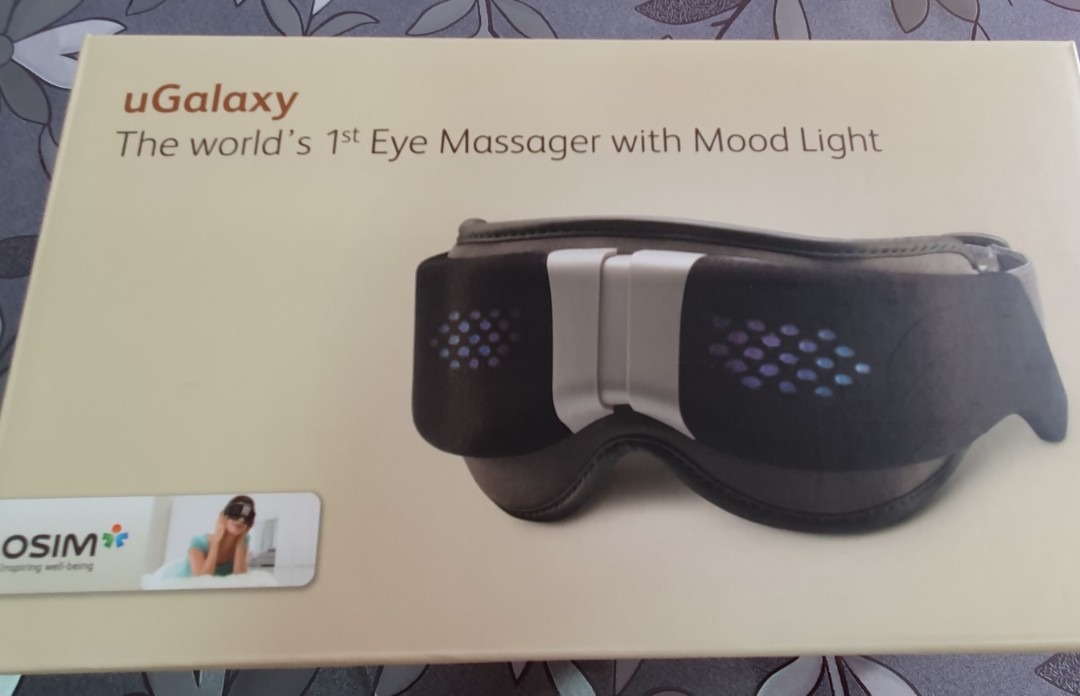 OSIM uGalaxy Eye Massager, Health & Nutrition, Massage Devices on Carousell