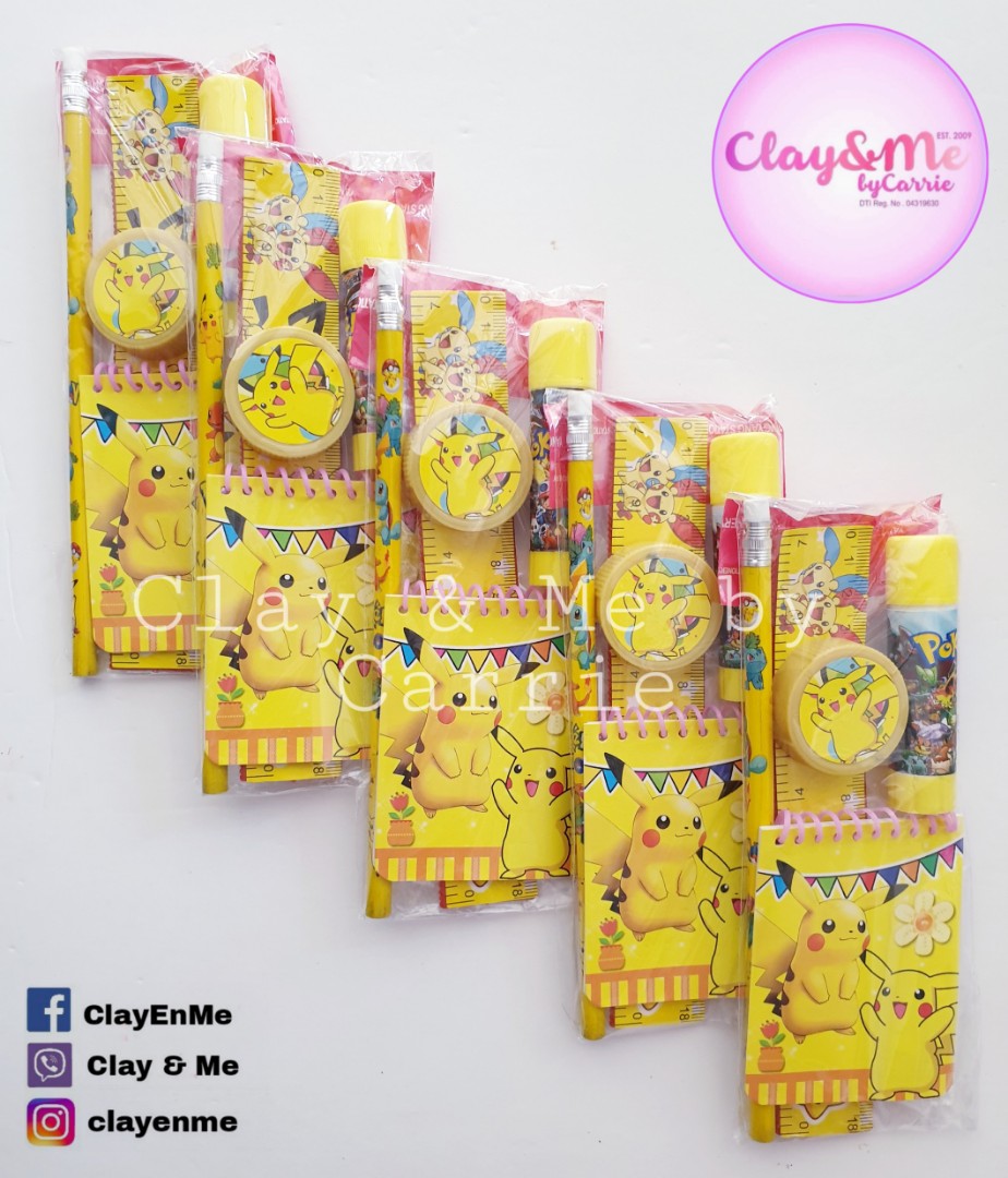 Pokemon stationery set, Hobbies & Toys, Stationary & Craft, Craft ...