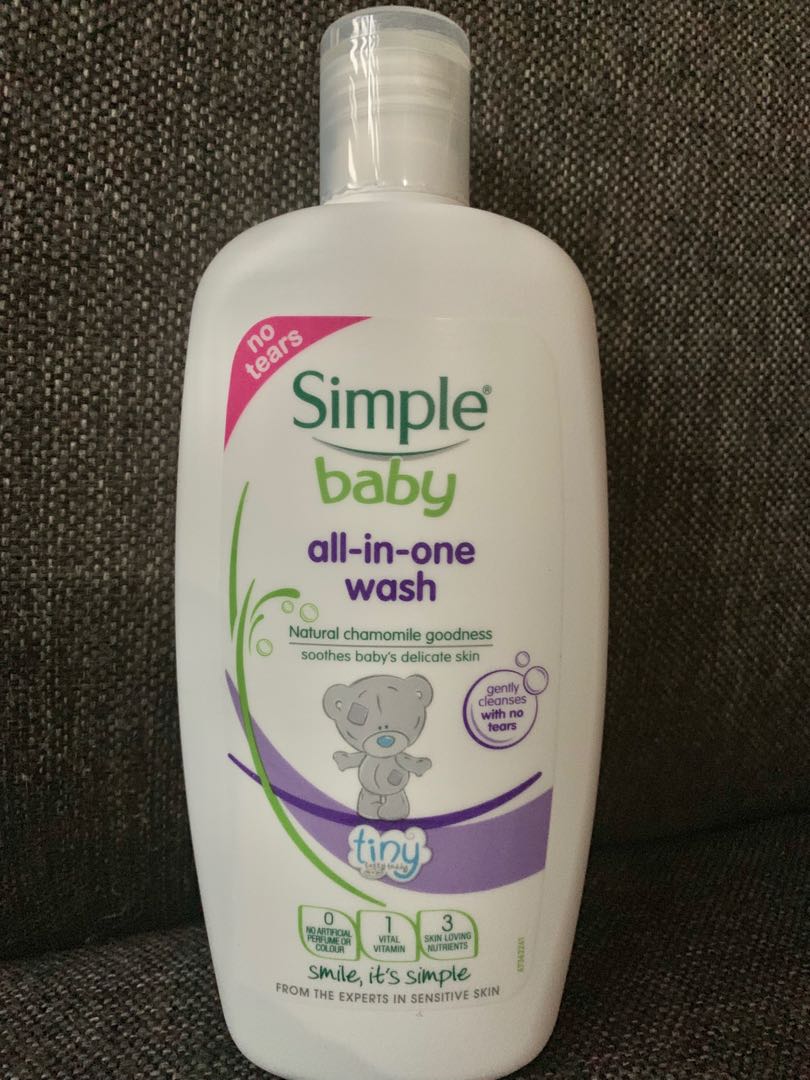 Simple Baby All-In-One Wash, Babies & Kids, Bathing & Changing, Baby ...