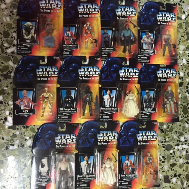 Star Wars Lot Various Figures 53 Carded MOSC Figures, Hobbies & Toys ...