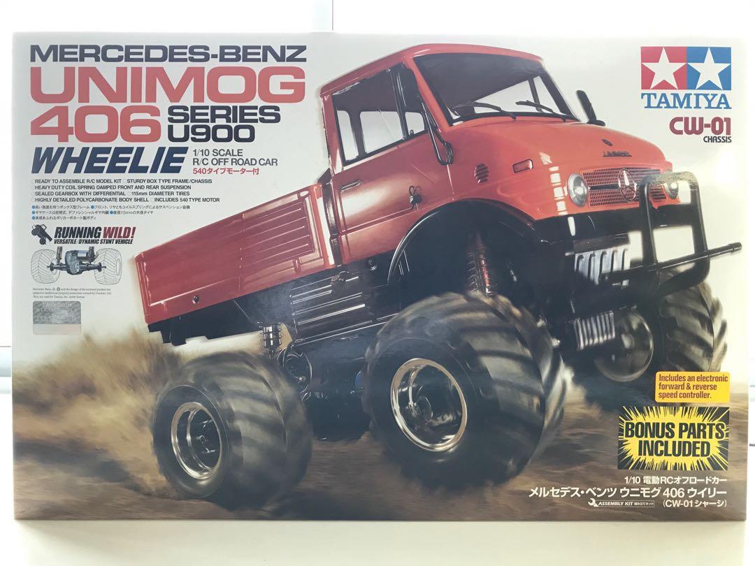 Tamiya 58557 Mercedes-Benz Unimog 406 Series U900 Wheelie (CW-01 ...