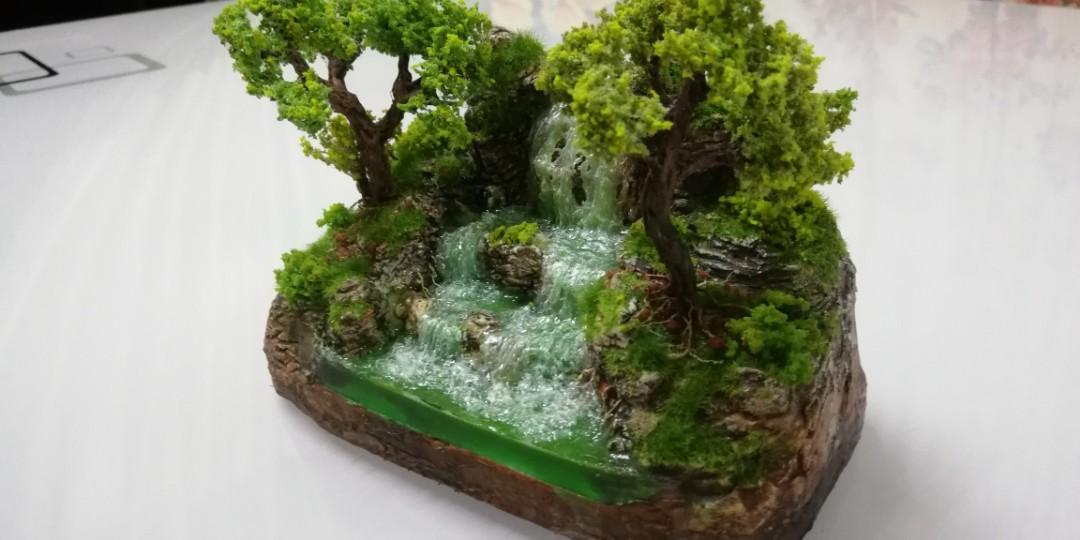 Waterfall Diorama