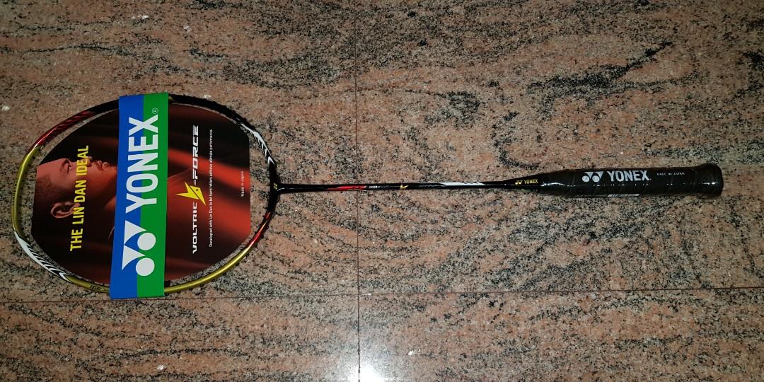 Yonex voltric Lin Dan force, Sports Equipment, Sports & Games, Racket ...