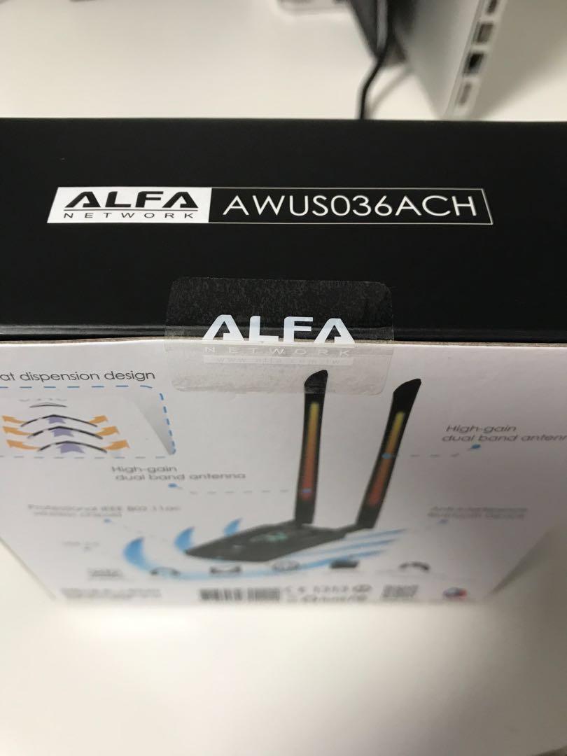 ALFA NETWORK AWUS036ACH, Computers & Tech, Parts & Accessories ...