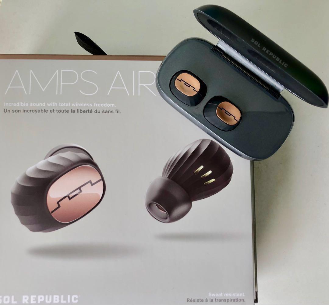 Amps Air Wireless Earbuds(Complete Packaging), Audio, Earphones on ...