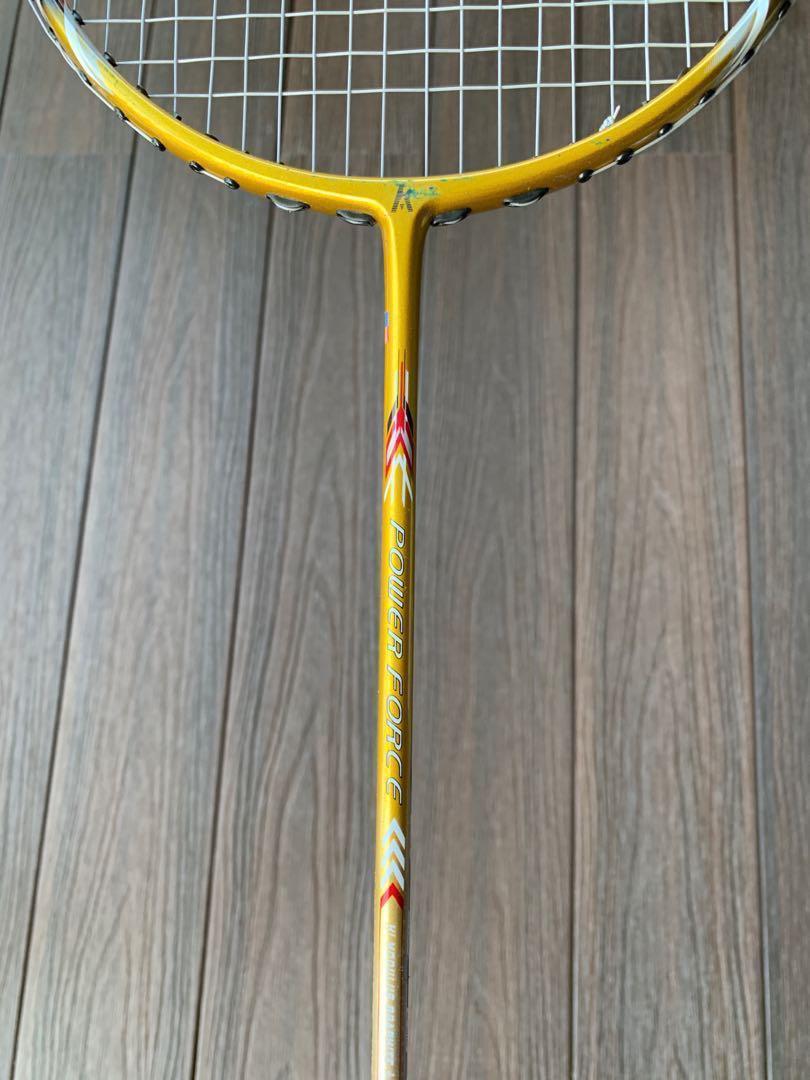 Ashaway Power Force Badminton Racket, Sports Equipment, Sports & Games ...