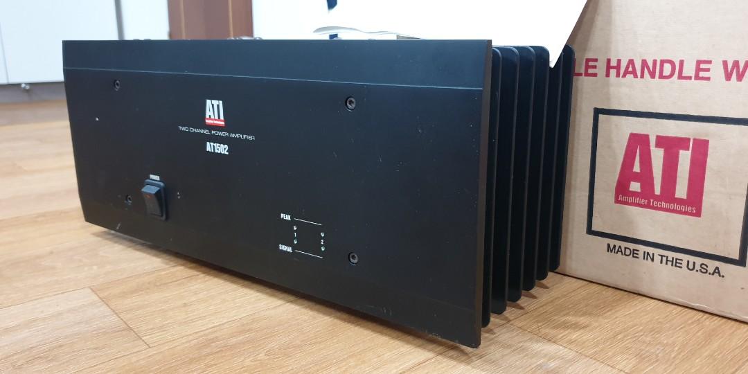 ATI AT1502 2 Channel Power Amplifier, Audio, Other Audio Equipment on ...