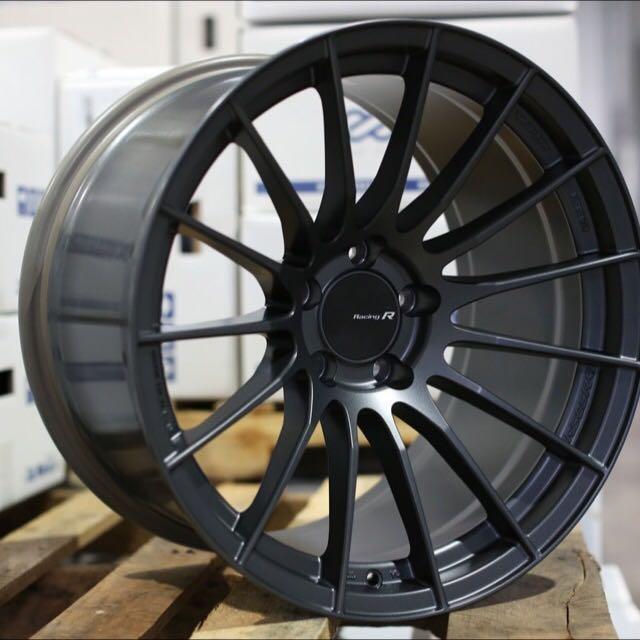 BN Enkei RS05RR 18” Rims, 5x112, 18”x8.5”, Offset 35, Car Accessories ...