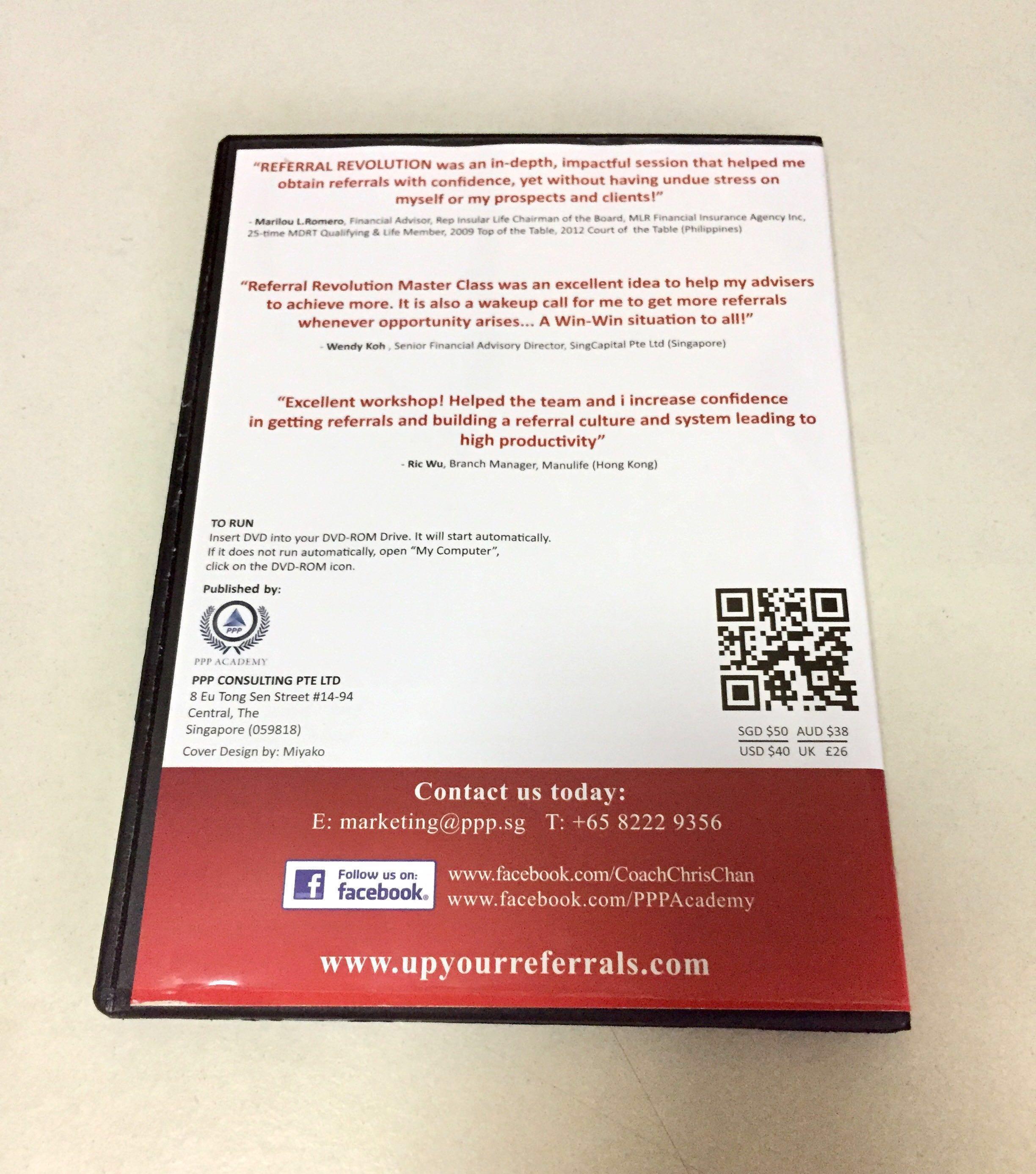 BNIP DVD Video Intro To Referrals Revolution by Chris Chan, Hobbies ...