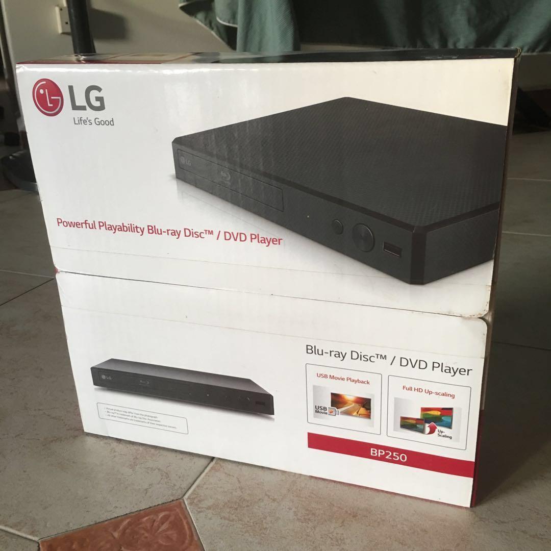 *Brand new* LG Blu-Ray Disc / DVD player (BP 250), TV & Home Appliances ...