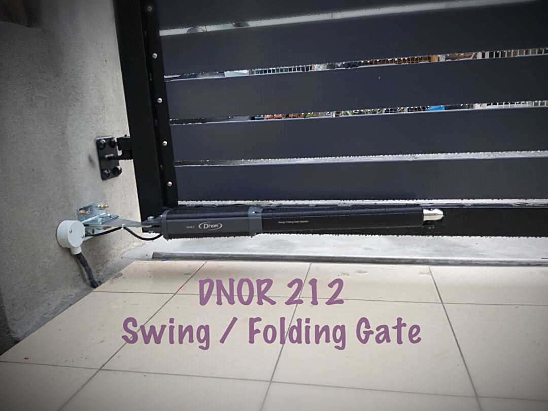 Classy Black Autogate Dnor 212, Furniture & Home Living, Gardening ...
