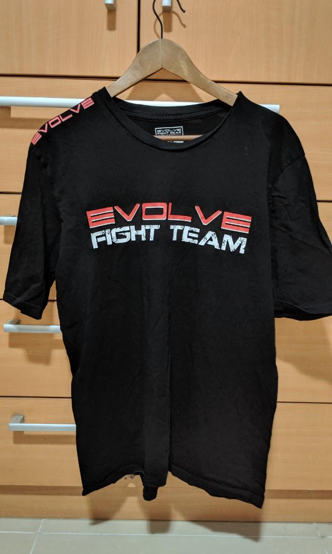 Evolve MMA Fight Team Tee, Men's Fashion, Tops & Sets, Tshirts & Polo Shirts on Carousell