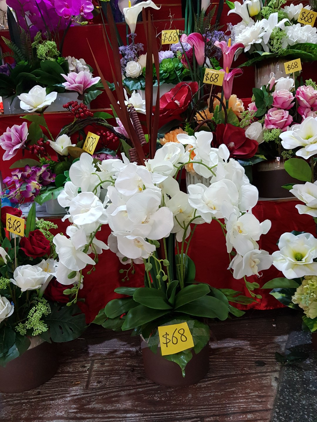 Flower Arrangements for Hari Raya!, Hobbies & Toys, Stationery & Craft ...