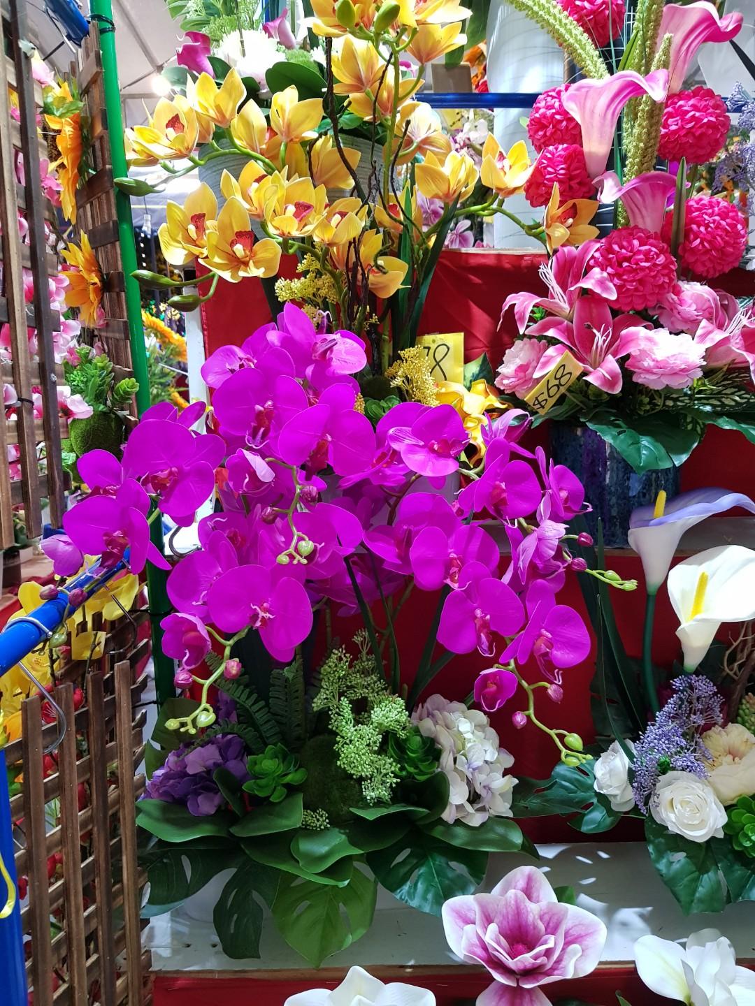 Flower Arrangements for Hari Raya!, Hobbies & Toys, Stationery & Craft ...