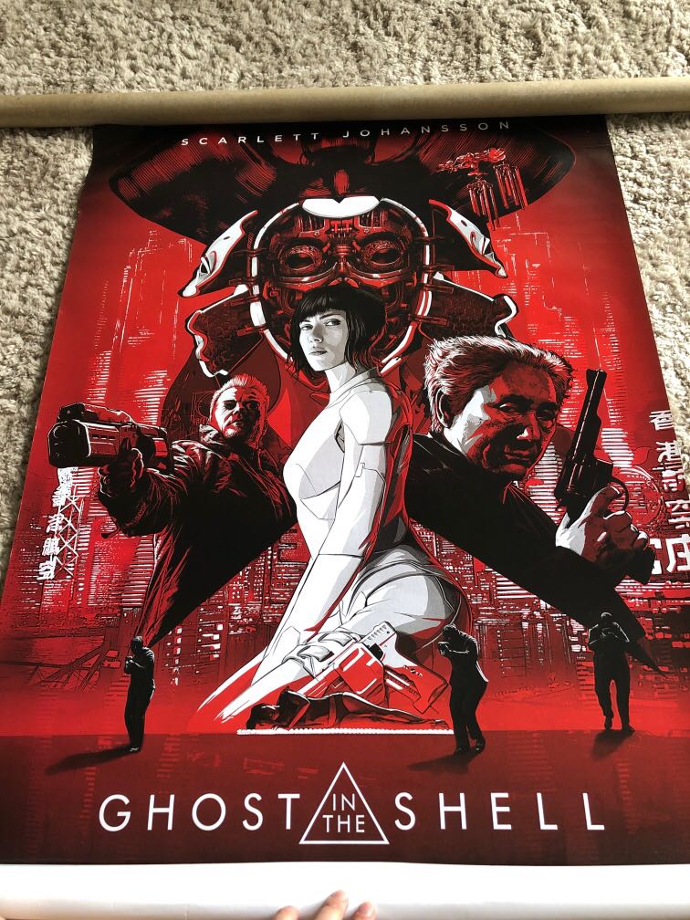 Ghost in the shell movie poster, Hobbies & Toys, Music & Media, CDs ...