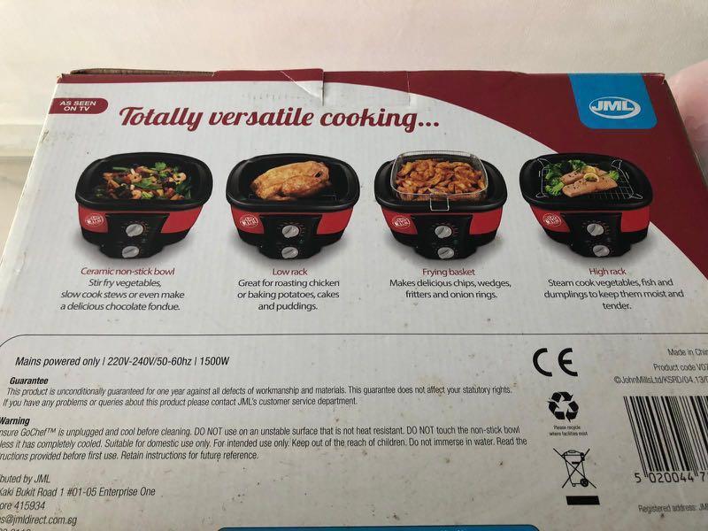 Go-Chef 8 in 1 Cooker, TV & Home Appliances, Kitchen Appliances ...