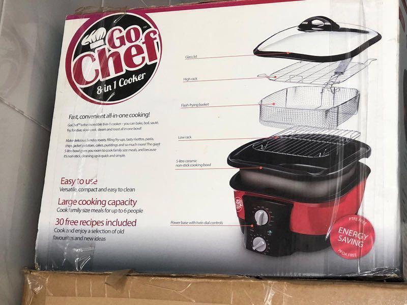 Go-Chef 8 in 1 Cooker, TV & Home Appliances, Kitchen Appliances ...