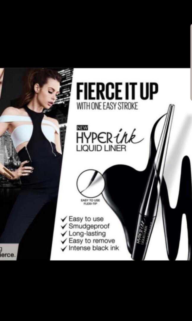 Maybelline Hyper Ink Liquid Liner, Beauty & Personal Care, Face, Makeup ...