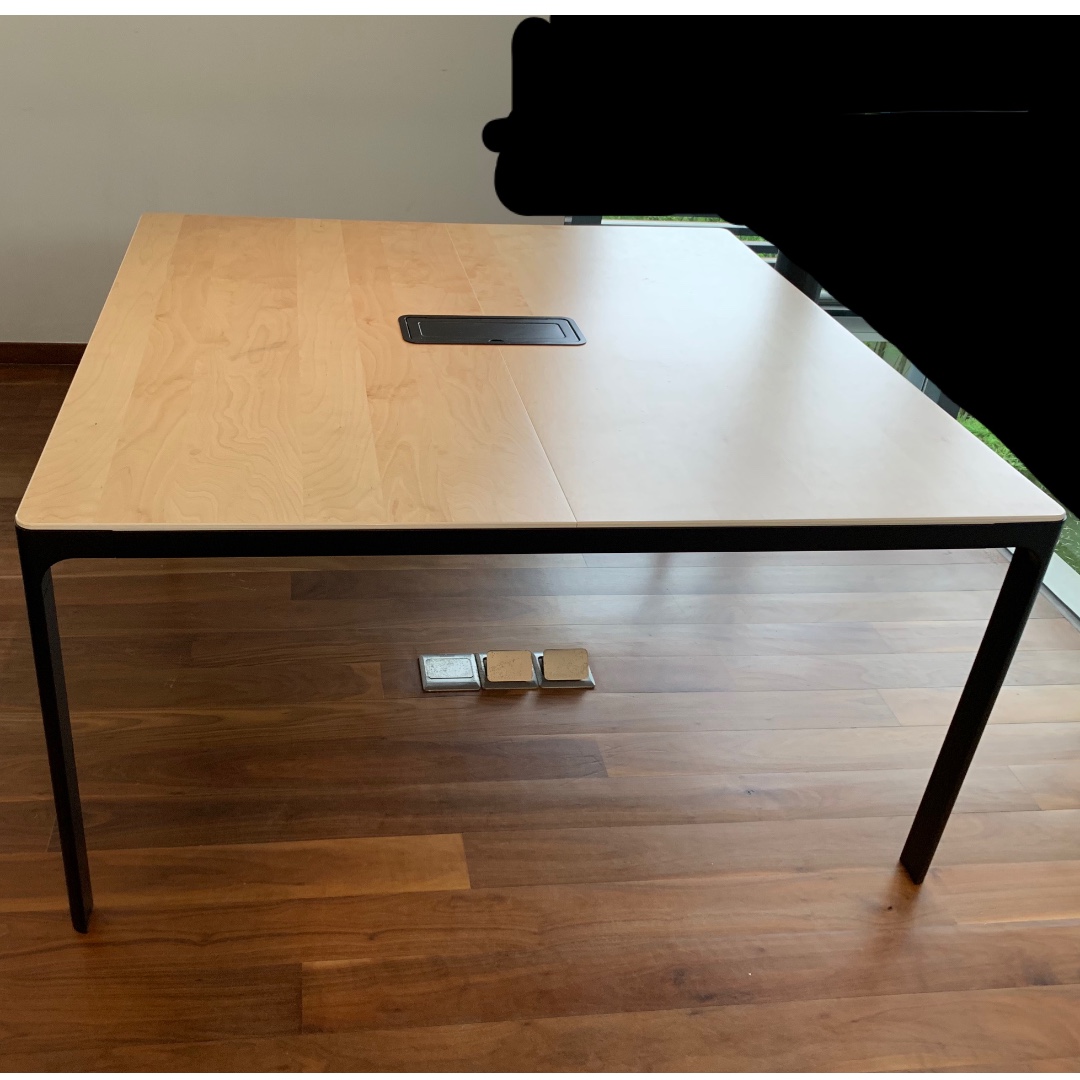 IKEA BEKANT Conference table - excellent condition!, Furniture & Home ...