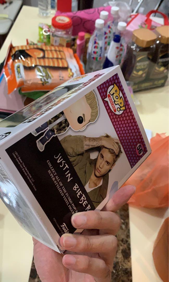 Justin Bieber Funko Pop, Hobbies & Toys, Toys & Games on Carousell