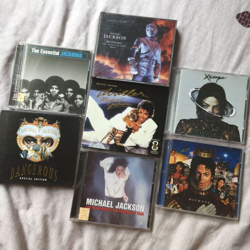 Koleksi CD Michael Jackson Preloved, Musik & Media, CD, DVD & Lainnya di Carousell