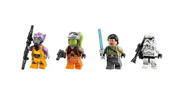 Lego Star Wars 75053 The Ghost, Kanan Jarrus, Hera Syndulla, Zeb ...